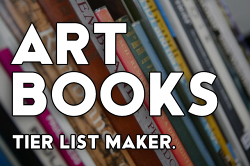 Create a Art Education Books Tier List - TierMaker