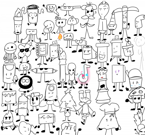 de mis personajes del Object show sin nombre xdxd Tier List (Community ...