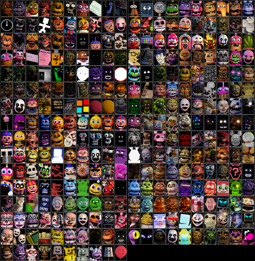 Create a ENTIRE FNAF ROSTER Tier List - TierMaker