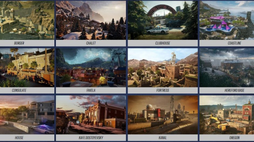 Create a Rainbow Six Siege All Playlist Maps - Y9S1 Tier List - TierMaker