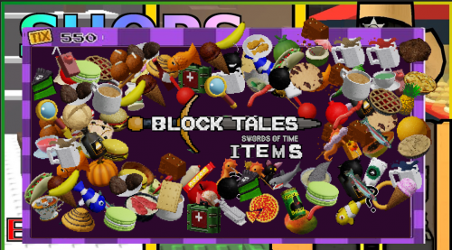 Create a Roblox Block Tales Items: from Demo 1-3 all 103 items Tier ...