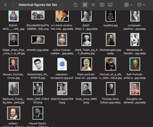 Male Historical Figures Tier List (Community Rankings) - TierMaker