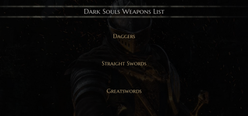 All Dark Souls 1 Weapon Types Tier List (Community Rankings) - TierMaker
