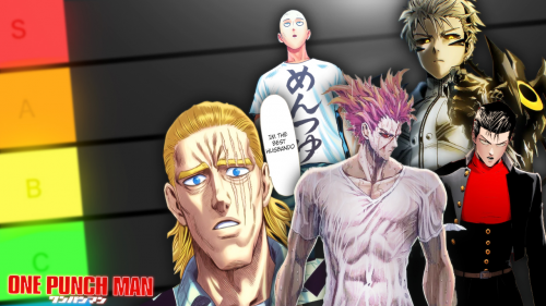 One-Punch Man Male Characters Tier List (Community Rankings) - TierMaker