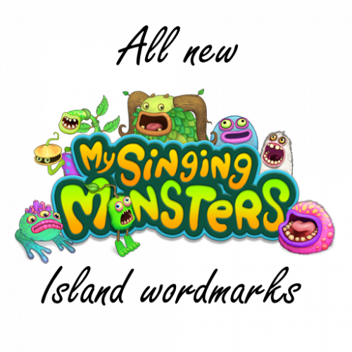 Create a All new My Singing Monsters (MSM) Island wordmarks Tier List ...