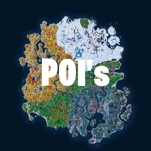 Create a Fortnite Chapter4 POI's Tier List - TierMaker