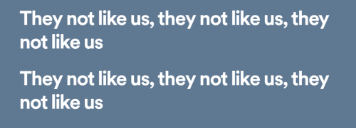 Create a ‘Not Like Us’ Lyrics Ranking Tier List - TierMaker