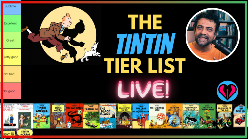 The 23 Complete Tintin Adventures by Herge (English) Tier List ...