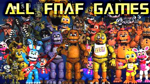 Create a Every Fnaf Game Tier List - TierMaker
