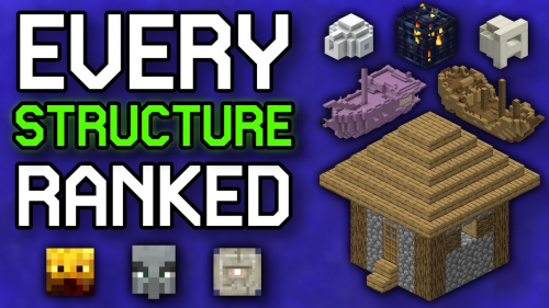 Create a Minecraft structures (1.21) Tier List - TierMaker