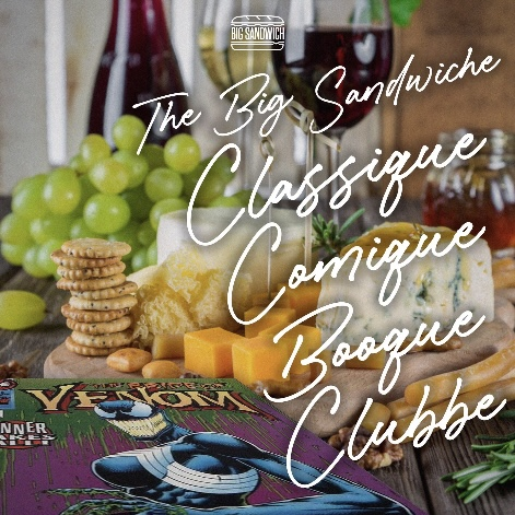 Create a The Big Sandwiche Classique Comique Booque Clubbe Comics Tier ...