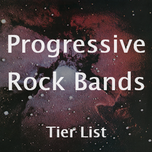 Create a Progressive Rock Bands Tier List - TierMaker