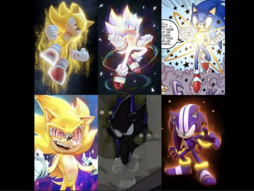 Sonic character forms Tier List (Community Rankings) - TierMaker