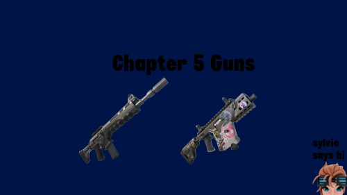 Create a Fortnite Chapter 5 Guns Tierlist Tier List - TierMaker