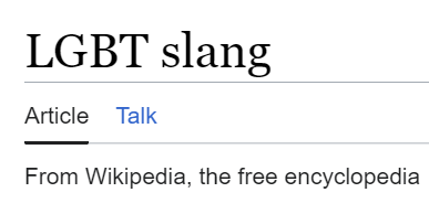 Create a LGBT Slang Tier List - TierMaker