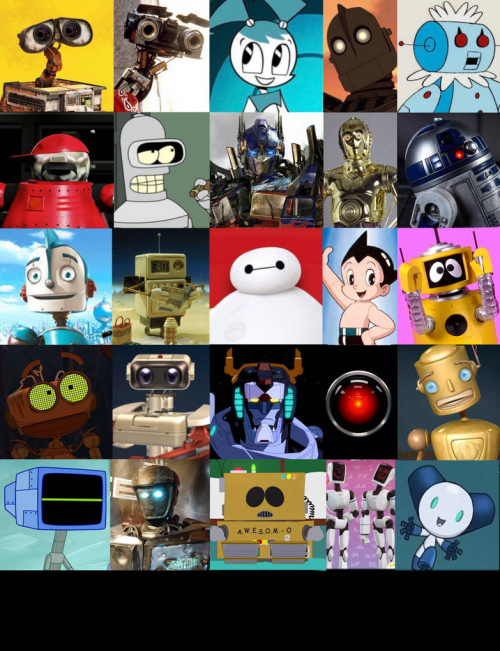 Create a Fictional robots Tier List - TierMaker