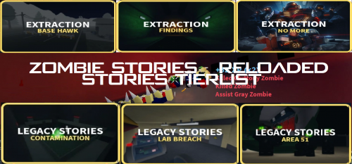 ROBLOX - Zombie Stories Ranking Tierlist Tier List (Community Rankings ...