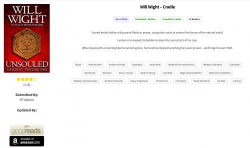 Create a Progression Fantasy & LitRPG Tier List - TierMaker