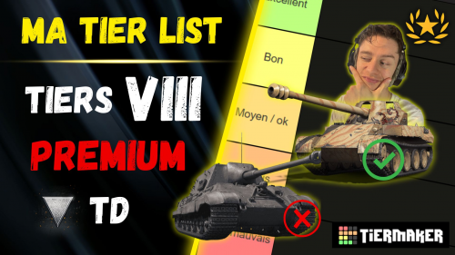 Create a - Tank Destroyer - Tiers VIII - Remi_iD Tier List - TierMaker