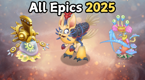 Create a All Epic Monsters in MSM (Feb 2025) Tier List - TierMaker