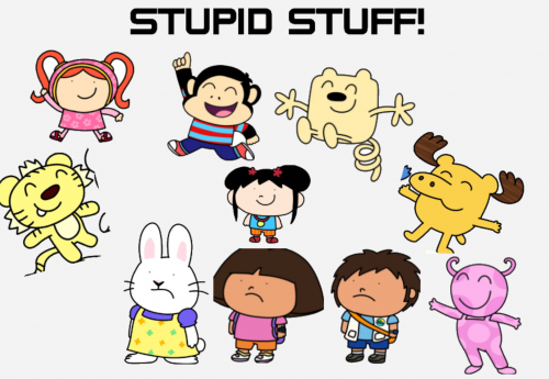 Create a Nick Jr. Stupid Stuff character Tier List - TierMaker
