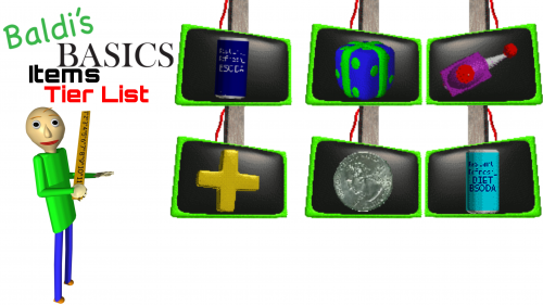 Create a Baldi's Basics Items [0.11 update] Tier List - TierMaker