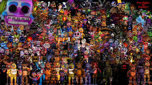 Create a ULTIMATE FNAF CHARACTER TIER LIST Tier List - TierMaker