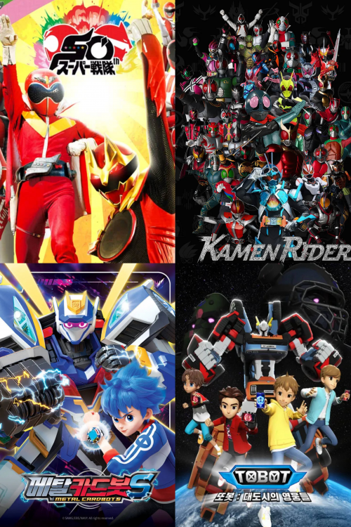 Create a tokusatsu and animation all maker Tier List - TierMaker