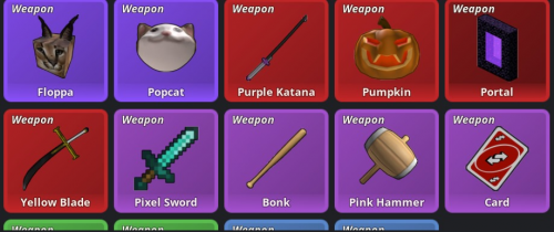 Create a Meme Sea weapon Alignment Chart - TierMaker