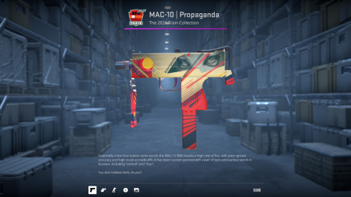 Create a CS2 MAC-10 Skins with Armory Tier List - TierMaker