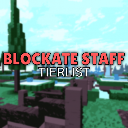Create a Blockate Staff Tierlist Tier List - TierMaker