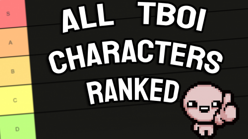Rank All Tboi Characters Tier List (Community Rankings) - TierMaker