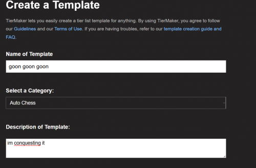 goon goon goon Tier List (Community Rankings) - TierMaker