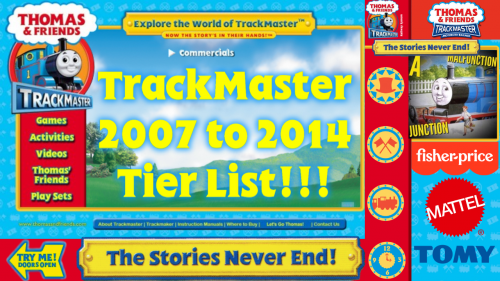 Create a (~~) ALL: Classic Thomas TrackMaster 2007 to 2014 | Tier List ...