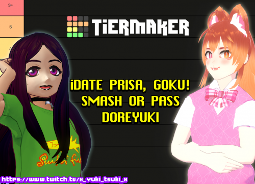 Create A Oc Tierlist By Doreto And Yuki Tier List Tiermaker