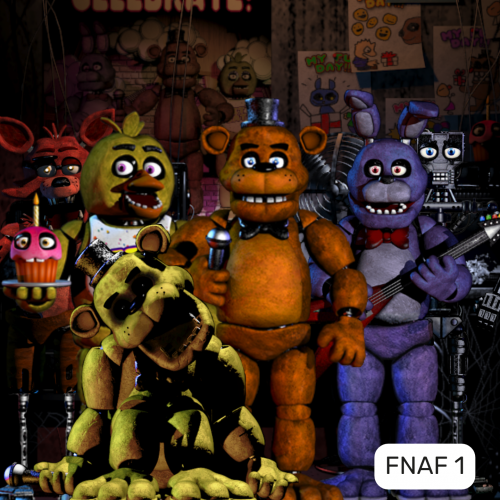 Versiones de los animatronicos d Freddy, Bonnie, Chica, foxy Tier List ...