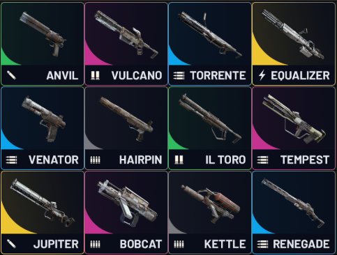 Create a Arc Raiders Weapons - by Crazytrick - Tier List - TierMaker