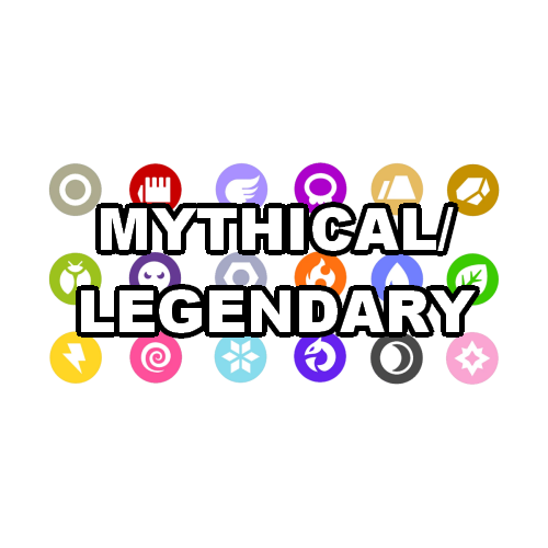 Create a Mythical/Legendary Pokémon Tier List - TierMaker