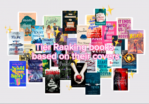 Create a Tier ranking books bast on their covers Tier List - TierMaker