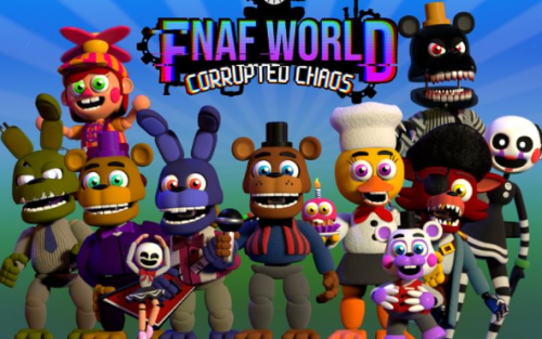 Create a fnaf world corrupted chaos enemy/boss teir list Tier List ...
