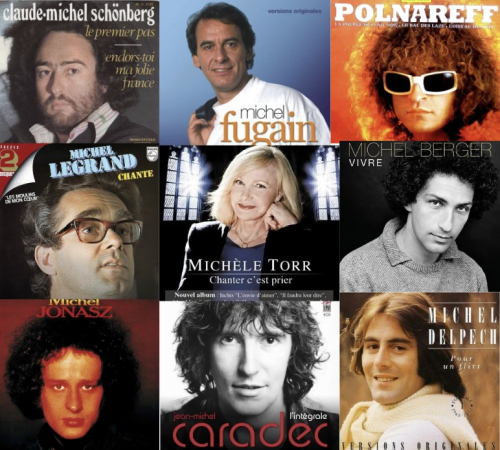 Chanteur·euse·s francophones prénomé·e·s Michel·le Tier List (Community ...