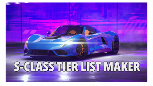 Create a Asphalt Legends Unite S Class Tier List - TierMaker