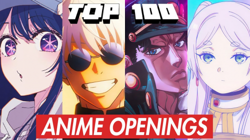 Create a TOP 100 Most Popular Anime Openings of all times Tier List ...