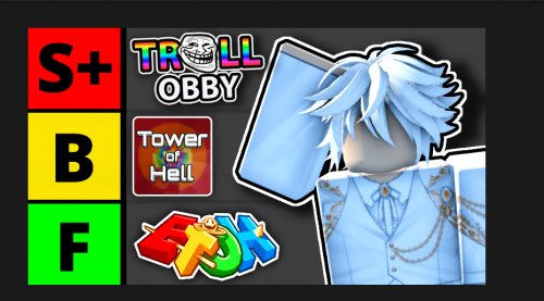 Create a rank roblox obbies Tier List - TierMaker