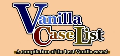 Create a Vanilla Case List Tier List - TierMaker