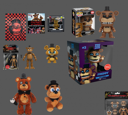 Create a Fnaf Merchandise Tier List - TierMaker