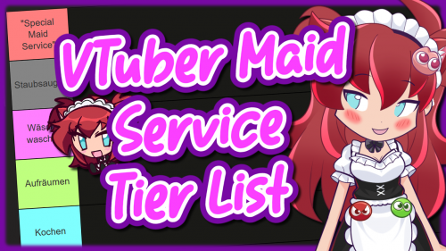 Create a German VTuber Maid Service Tier List - TierMaker