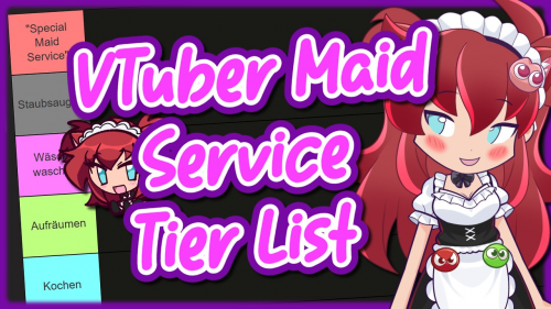 Create a German VTuber Maid Service Tier List - TierMaker