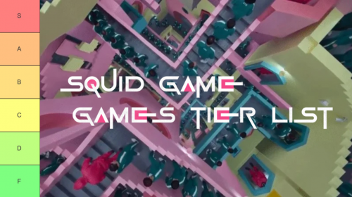 Create a Every game in Squid Game Tier List - TierMaker