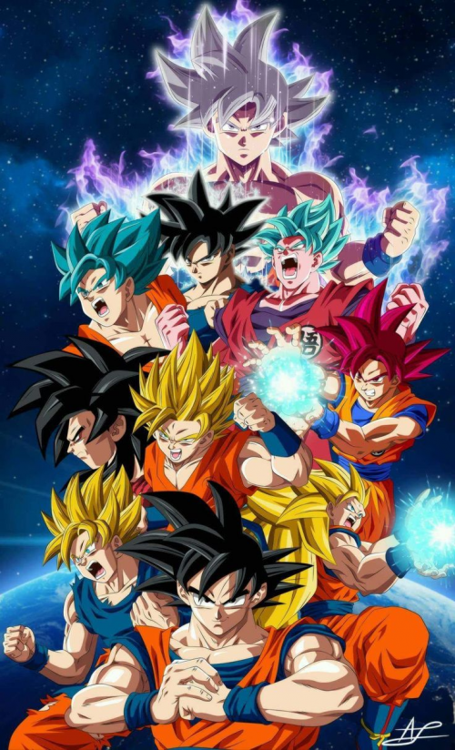 Create a All Goku Forms Tier List - TierMaker